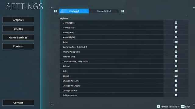 Palworld Controls Guide For Controller and Keyboard - Twinfinite