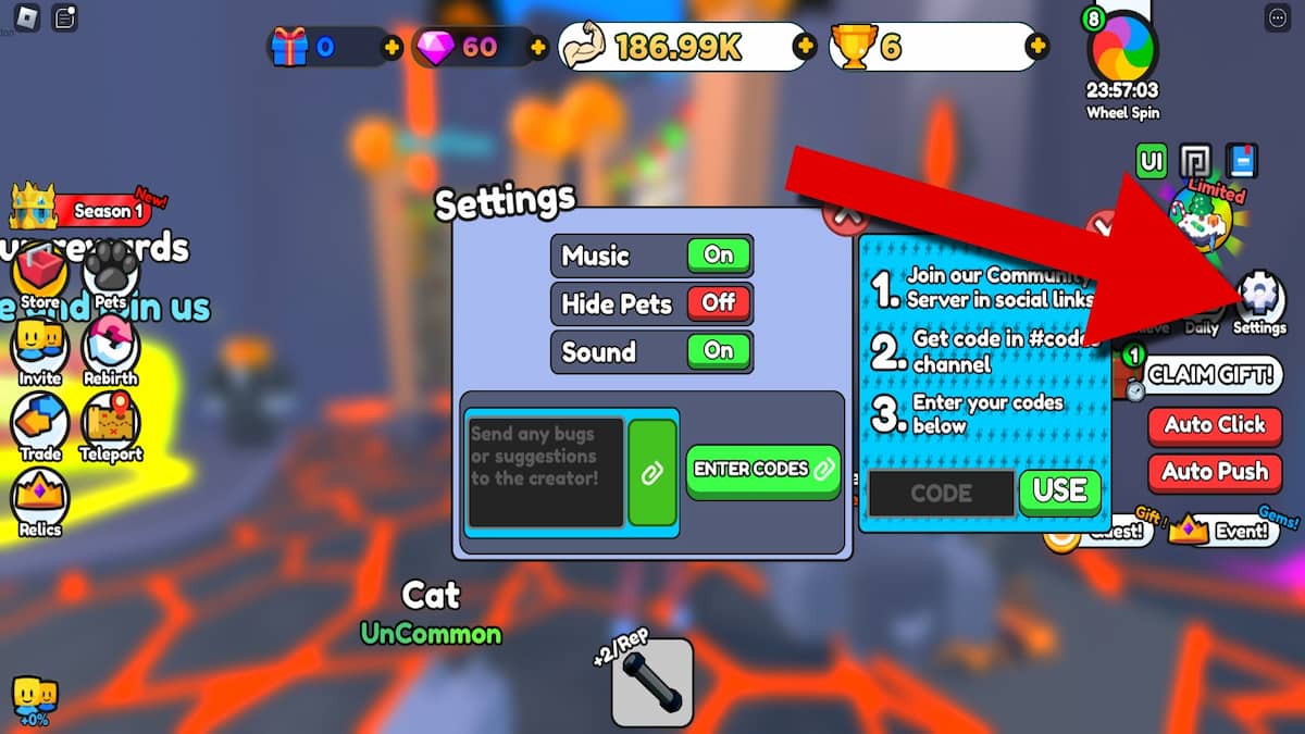 Sisyphus Simulator Codes - Twinfinite