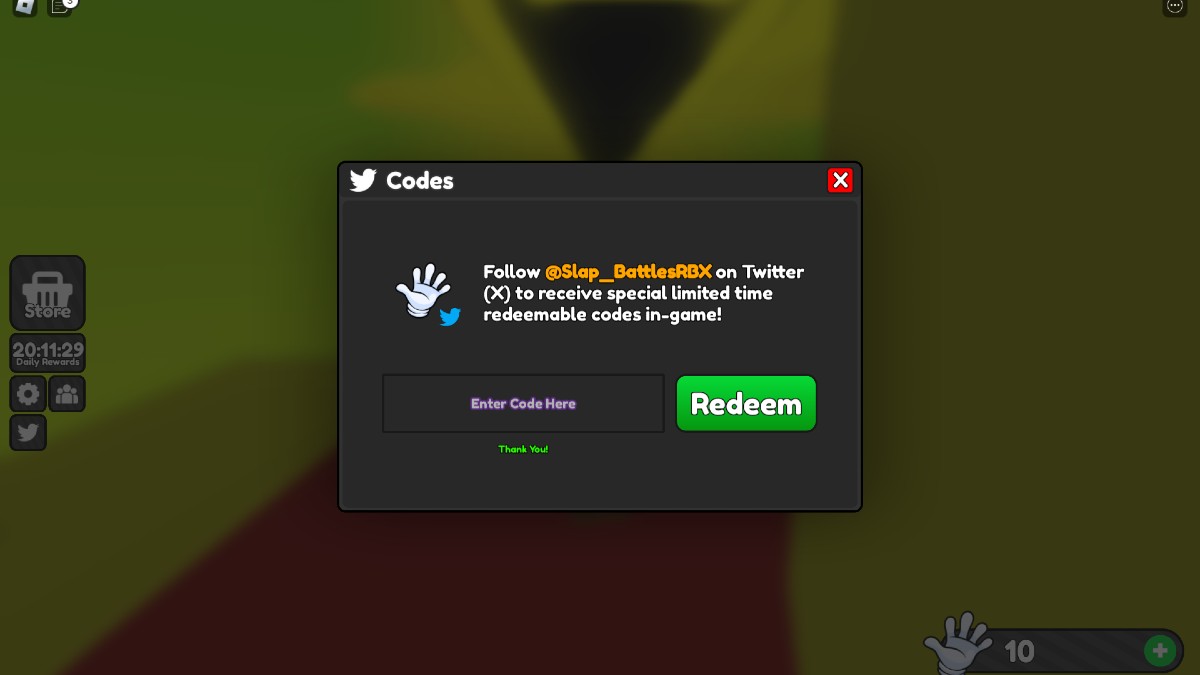 Roblox Slap Battles Codes (November 2025) - Twinfinite