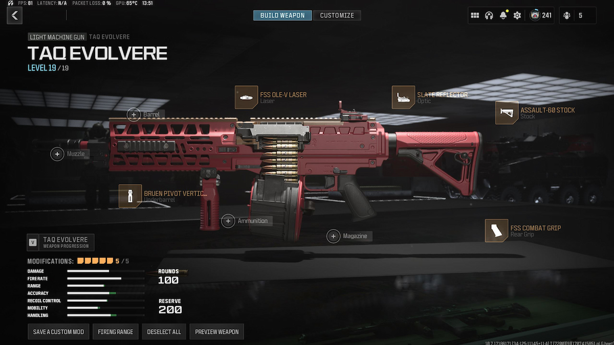 Best TAQ Evolvere Loadout in Warzone and Modern Warfare 3 - Twinfinite