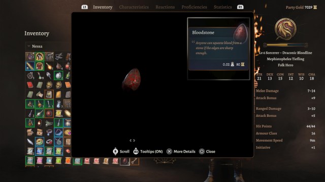 How to Get & Use Bloodstones in Baldur's Gate 3 (BG3)