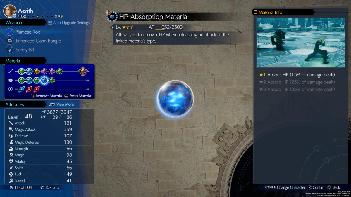 Best Materia Combinations in Final Fantasy 7 Rebirth - Twinfinite