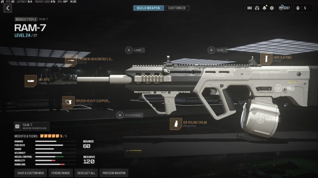 Best RAM-7 Loadout in Warzone and Modern Warfare 3 - Twinfinite