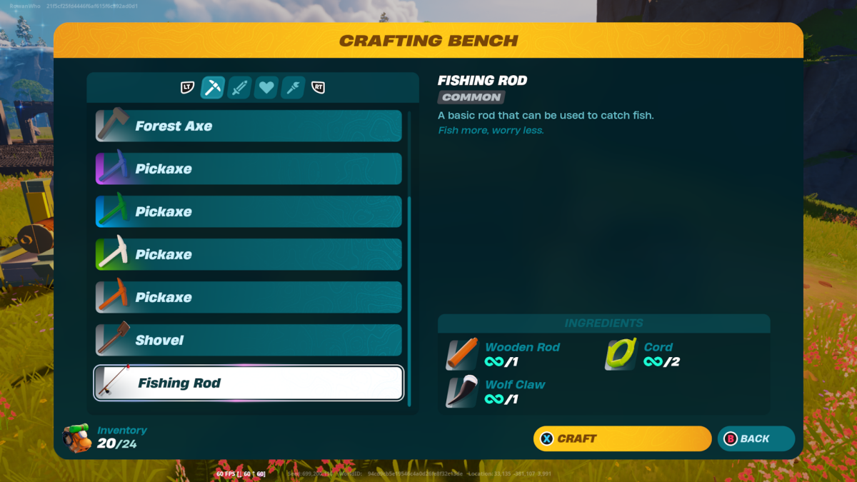 How To Make Fishing Rod in LEGO Fortnite - Twinfinite