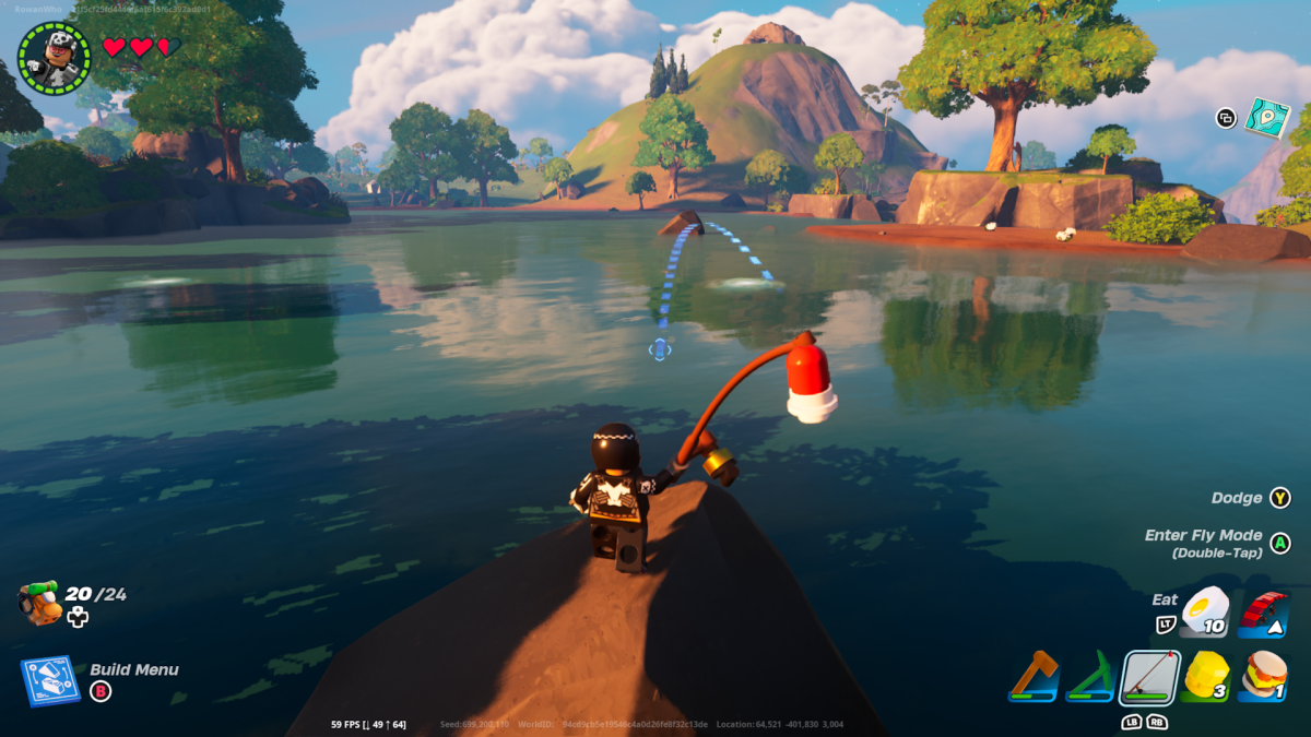 How To Make Fishing Rod in LEGO Fortnite - Twinfinite