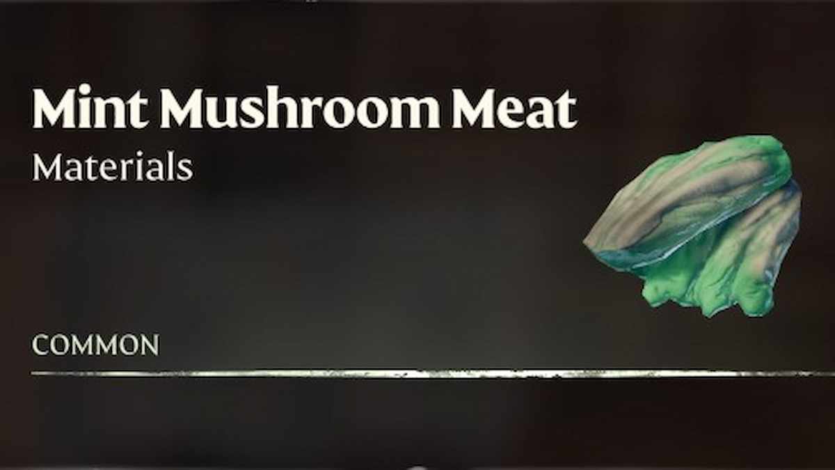 How to Get Mint Mushroom Meat in Enshrouded - Twinfinite