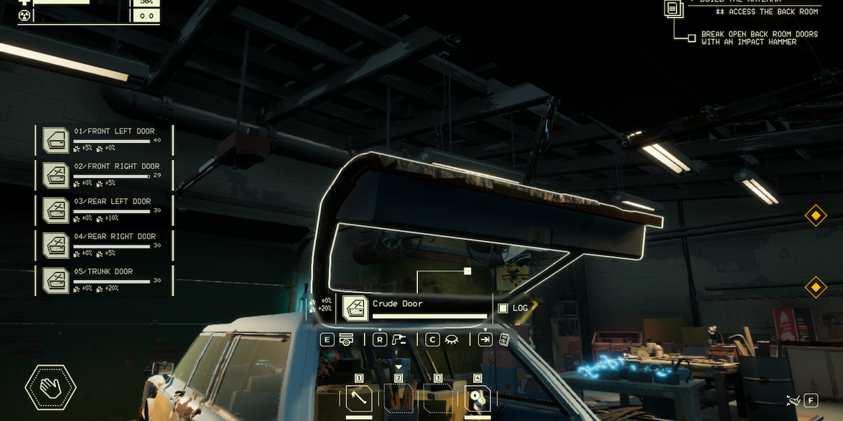 How to Craft Trunk Door in Pacific Drive - Twinfinite