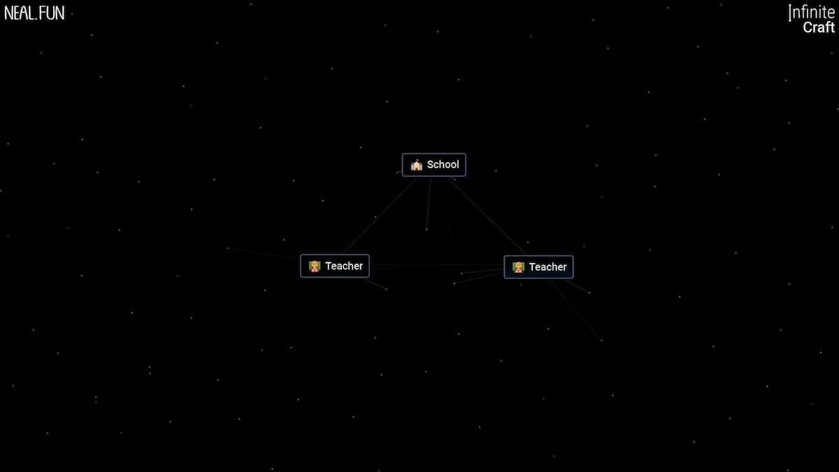 How to Make School in Infinite Craft - Twinfinite