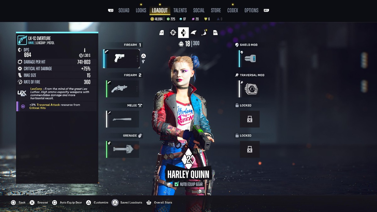 Best Harley Quinn Build in Suicide Squad Kill the Justice League ...