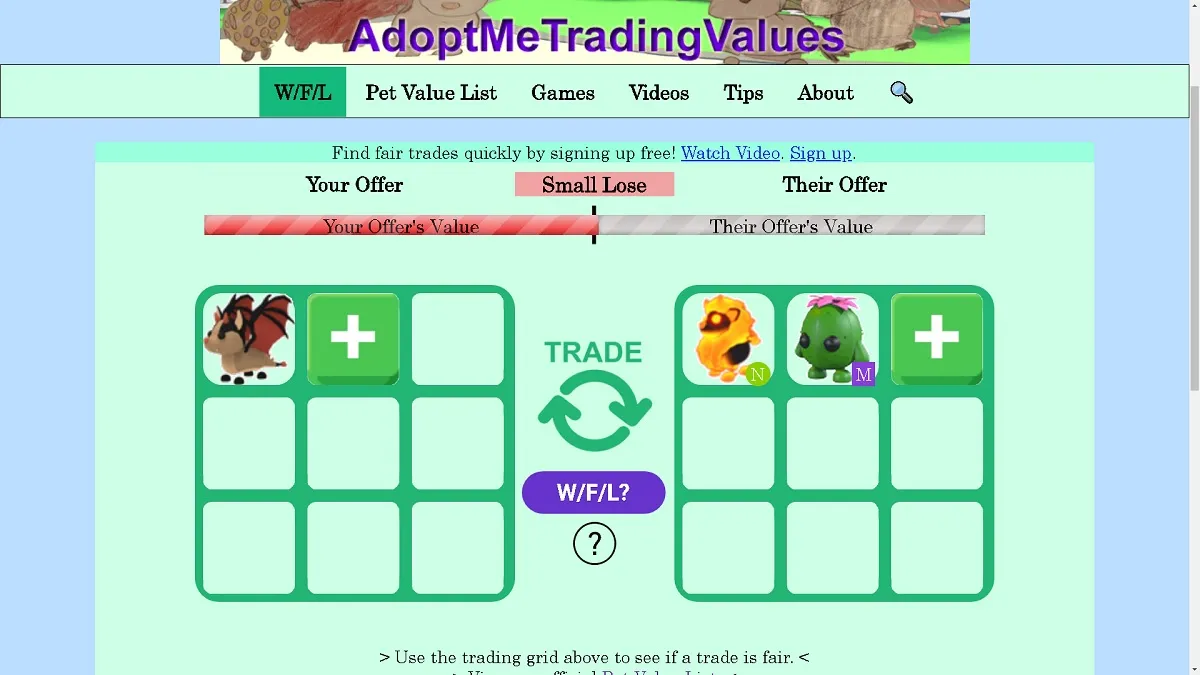 Best Adopt Me Trade Calculator - What to Use - Twinfinite