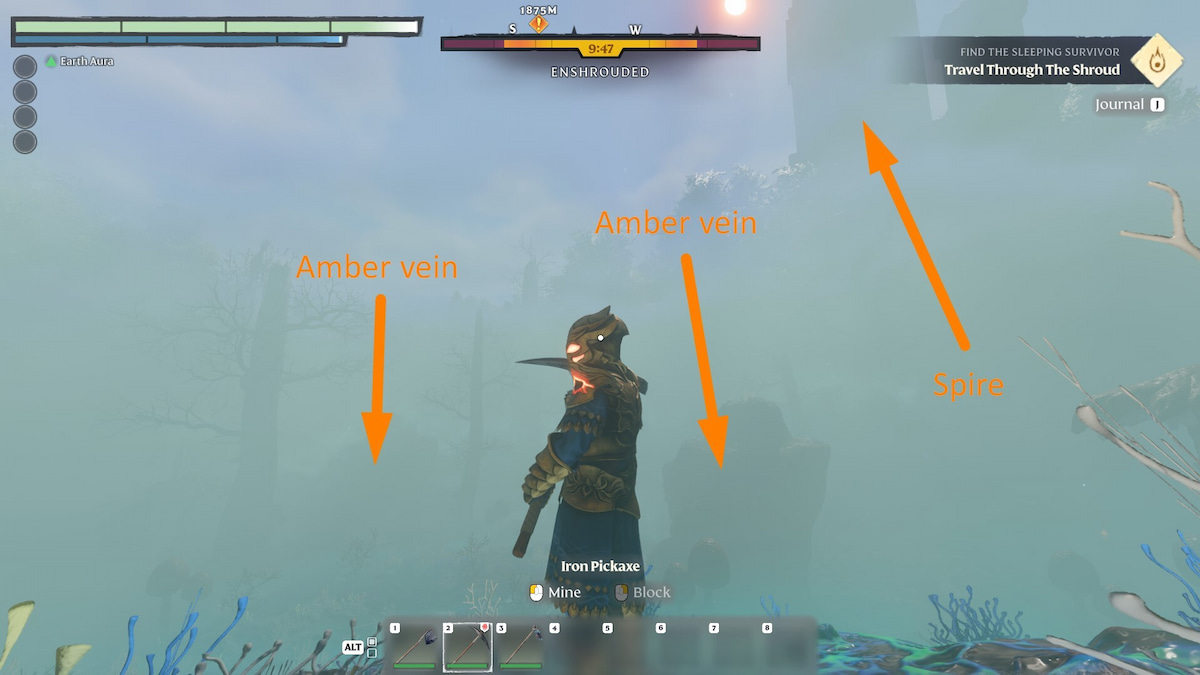 Enshrouded: Amber Farm Locations - Twinfinite