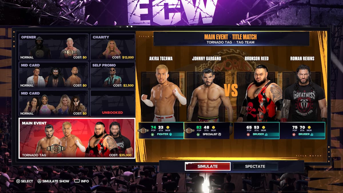 How to Match Superstar Classes in WWE 2K24 MyGM Mode - Twinfinite