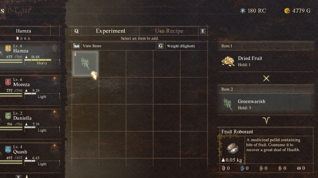 How to Make Fruit Roborant in Dragon's Dogma 2 - Twinfinite