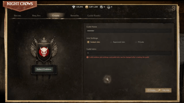 How to Join a Guild in Night Crows - Twinfinite