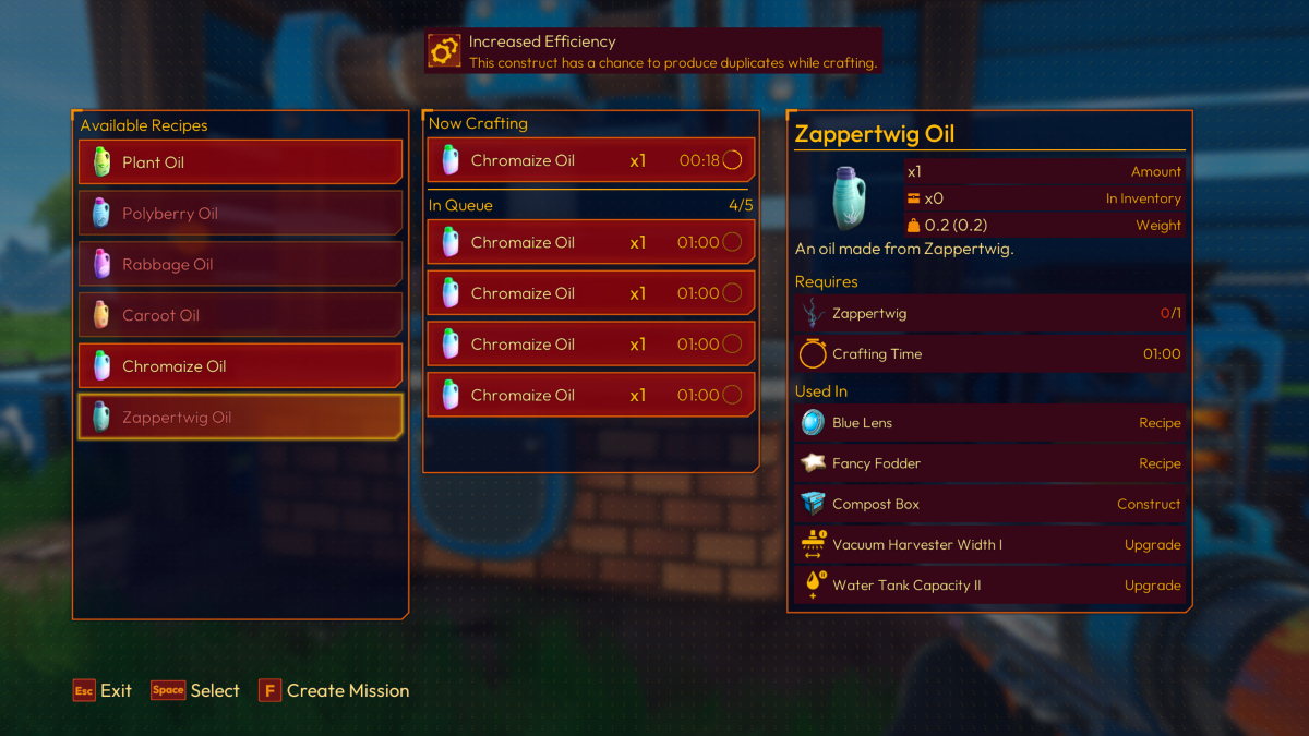 How to Get Zappertwig Oil in Lightyear Frontier - Twinfinite