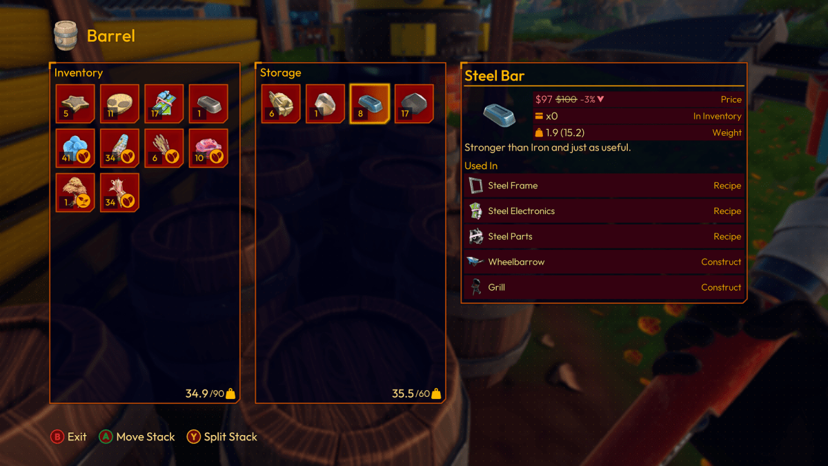 How to Get and Use Steel Bars in Lightyear Frontier - Twinfinite