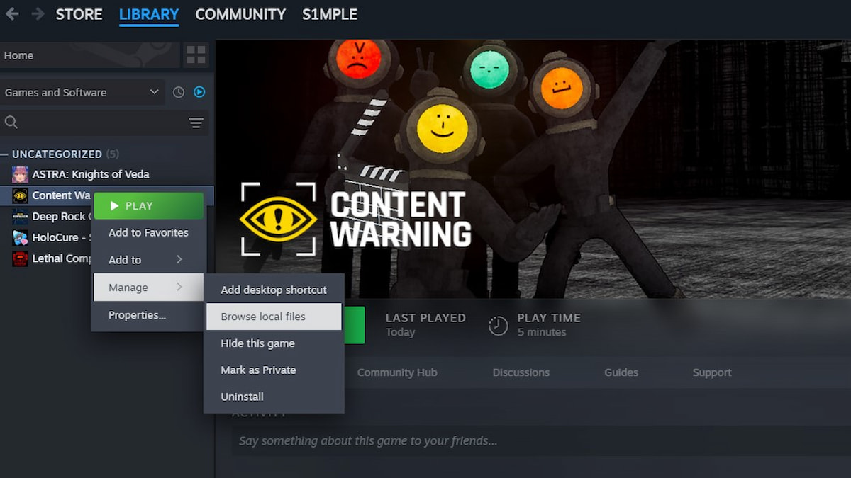How to Download the Content Warning More Players Mod - Twinfinite