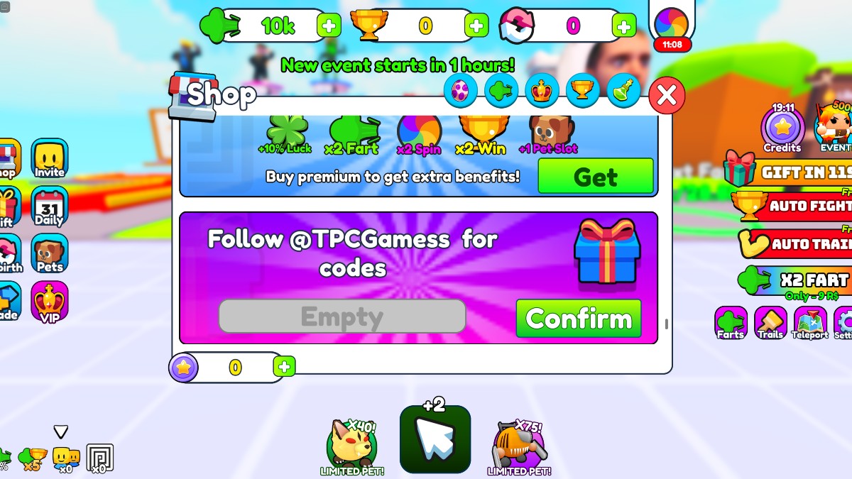 Roblox Fart Battle Simulator Codes (April 2024) - Twinfinite