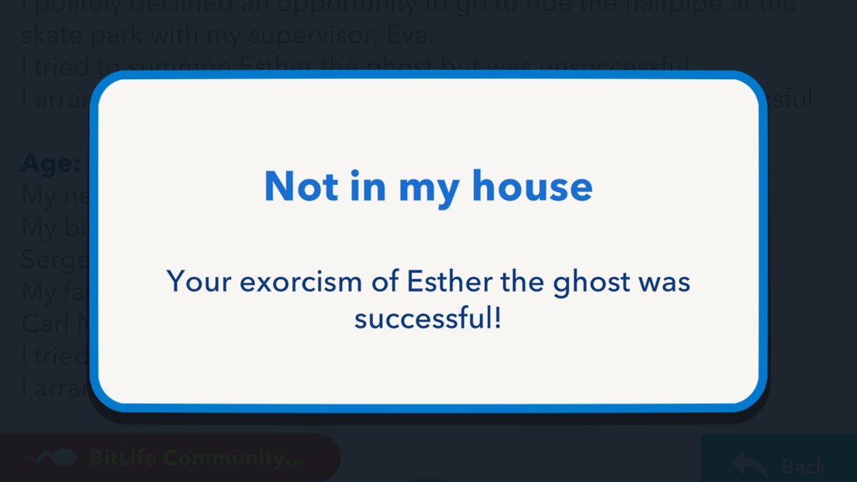 How to Exorcise Ghosts in BitLife - Twinfinite