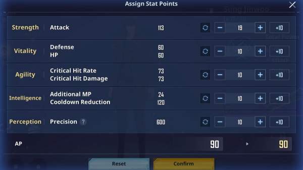 Best Stats to Level Up in Solo Leveling Arise - Twinfinite