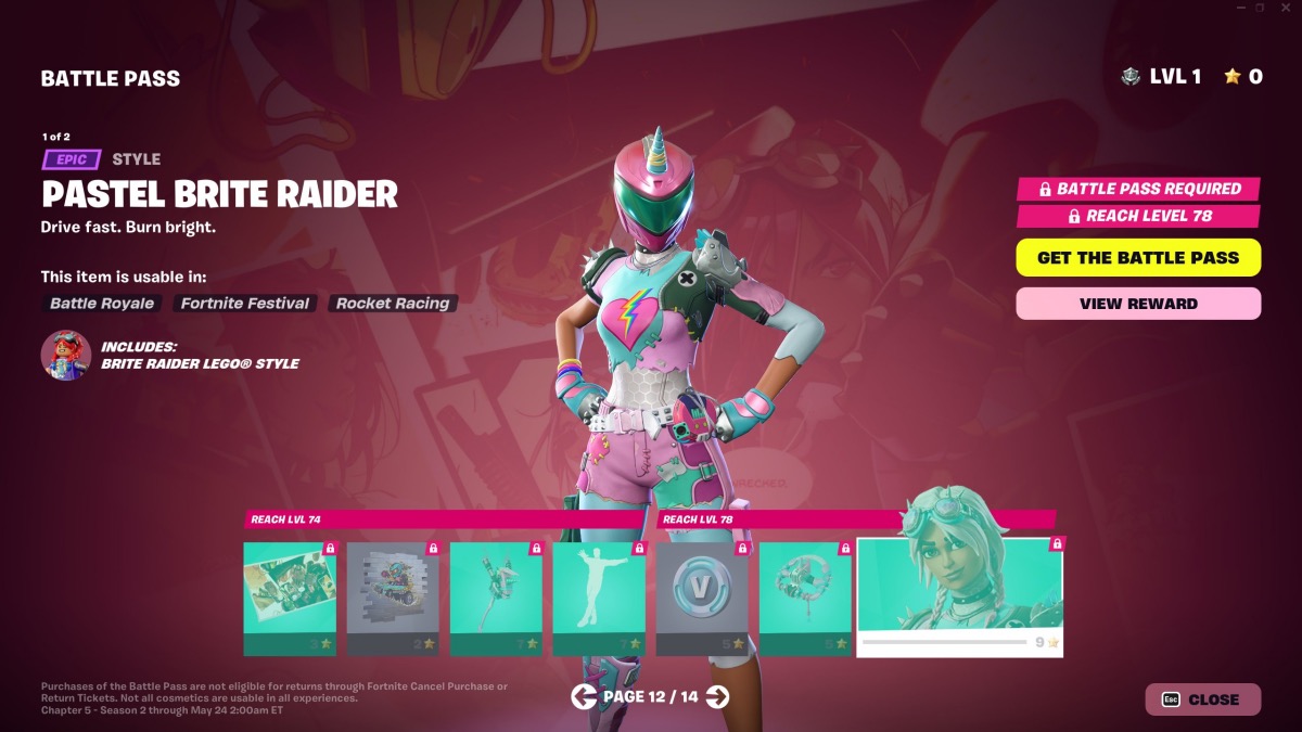 Fortnite Chapter 5 Season 3 Battle Pass - All Pages & Rewards - Twinfinite