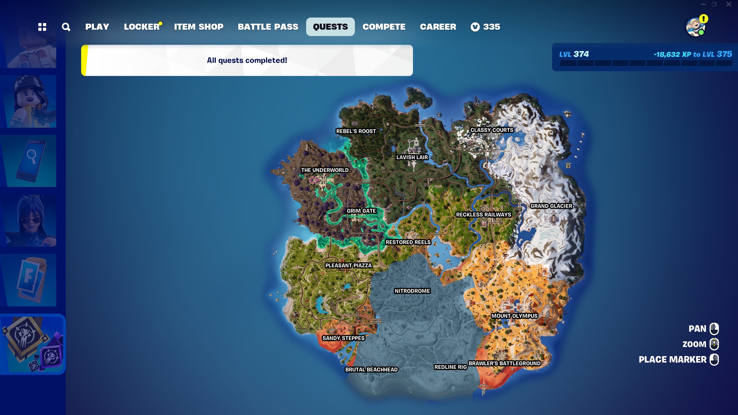 Fortnite Chapter 5 Season 3 Map Guide - Twinfinite