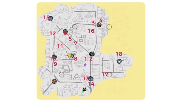 All Hat Locations in Little Kitty Big City - Twinfinite