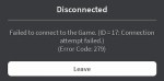 How To Fix Roblox Error Code 279 - Twinfinite