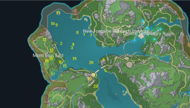 All Hydroculus Locations in Genshin Impact