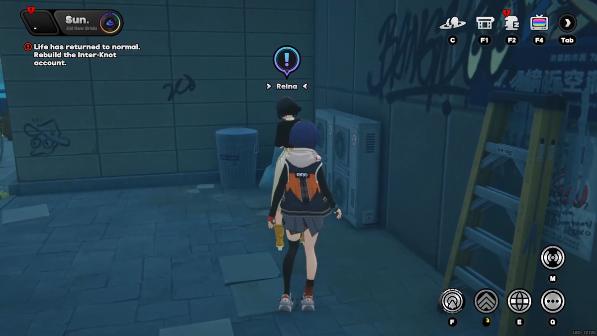 Zenless Zone Zero Ghostlord Location - Reina Ghost Quest Guide - Twinfinite