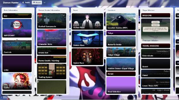 Demon Hunter Trello Link (October 2024) - Twinfinite