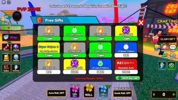 Dragon Ball RNG Codes - Update 12 (October 2024) - Twinfinite