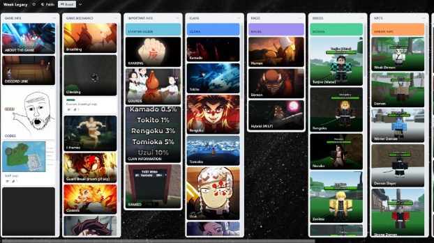The Time of Ninja Trello Link (August 2024) - Twinfinite