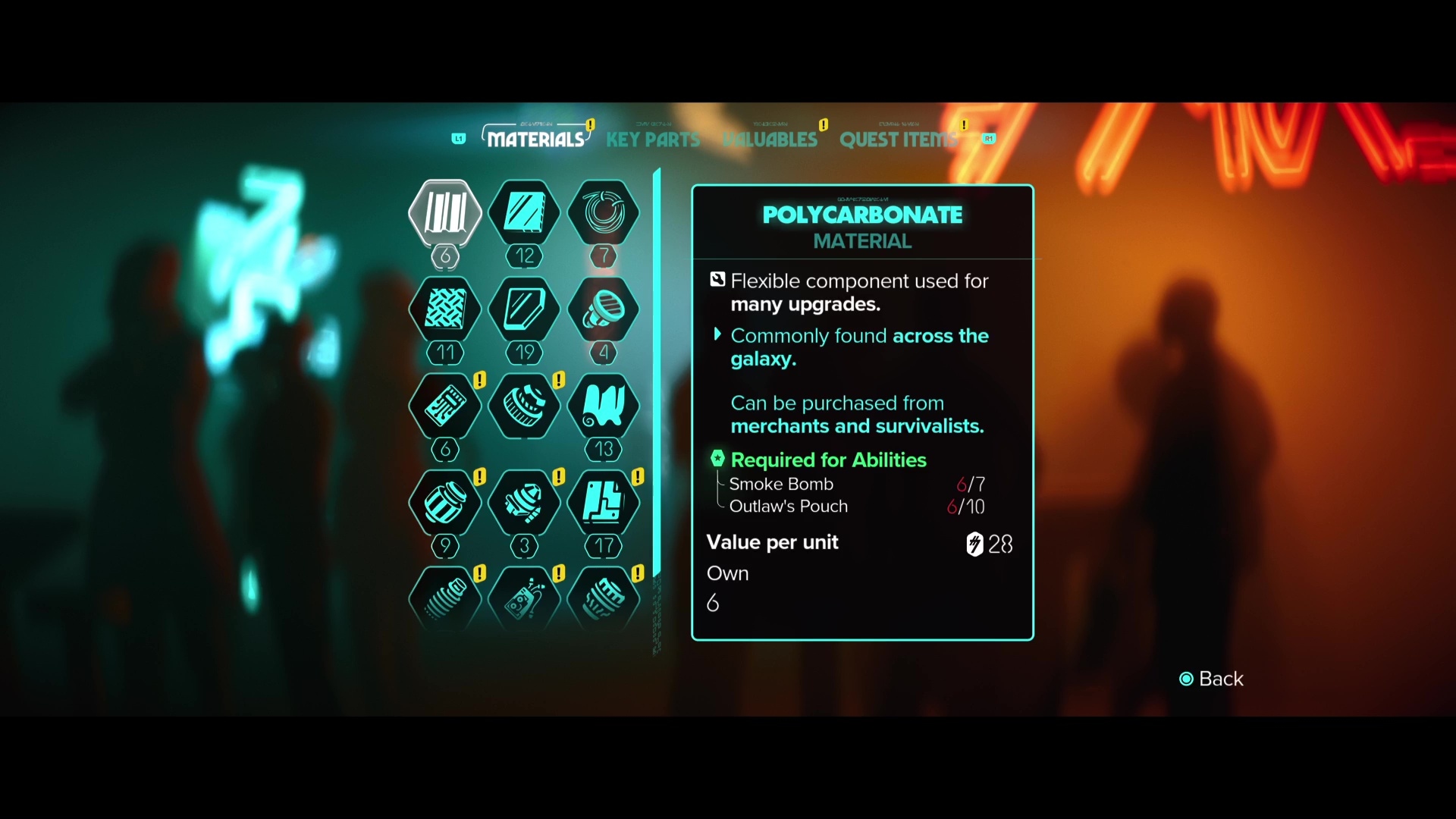 Star Wars Outlaws Materials Explained - Durasteel, Polycarbonate ...