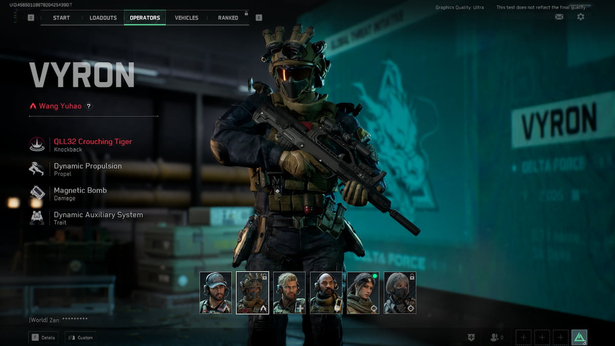 How to Unlock Wang Yuhao (Vyron) in Delta Force: Hawk Ops - Twinfinite