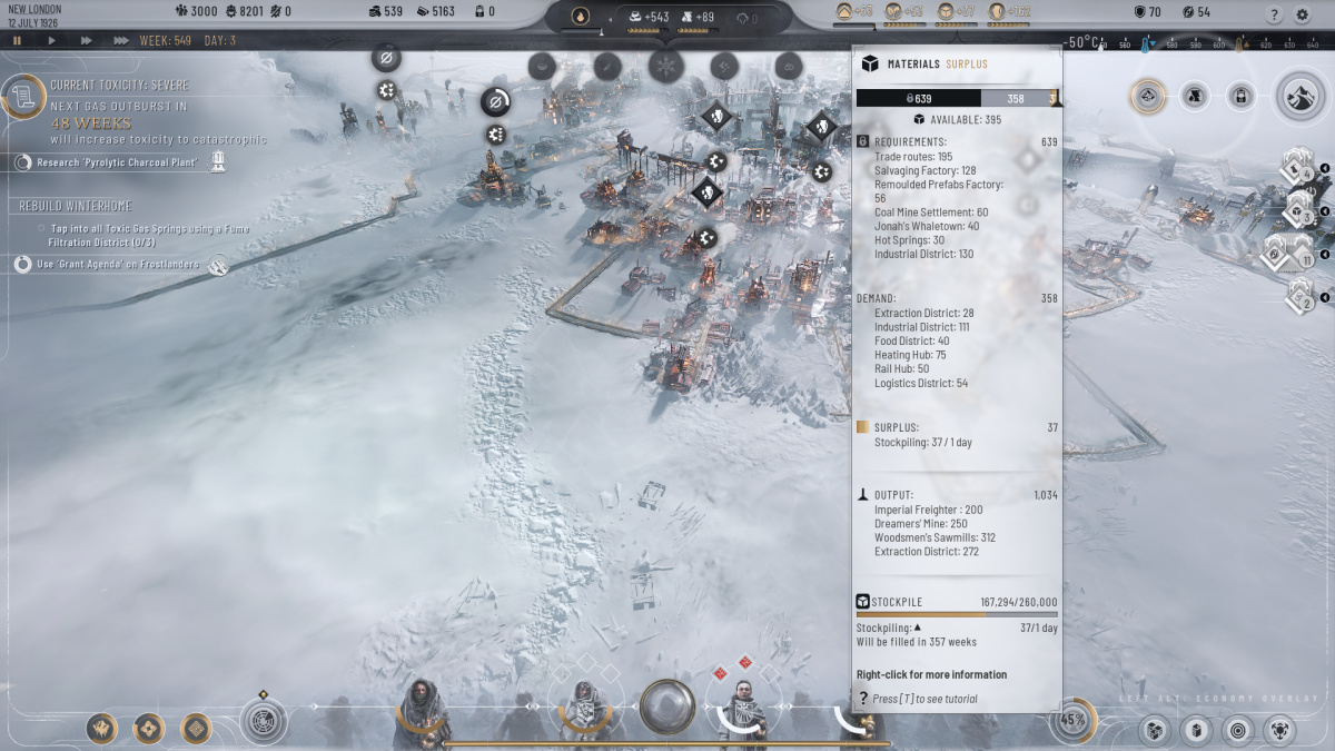 Frostpunk 2 Materials Guide – How to Get Materials Fast, Reduce Demand ...
