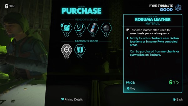 How to Make Merchants Restock Inventory in Star Wars Outlaws - Twinfinite