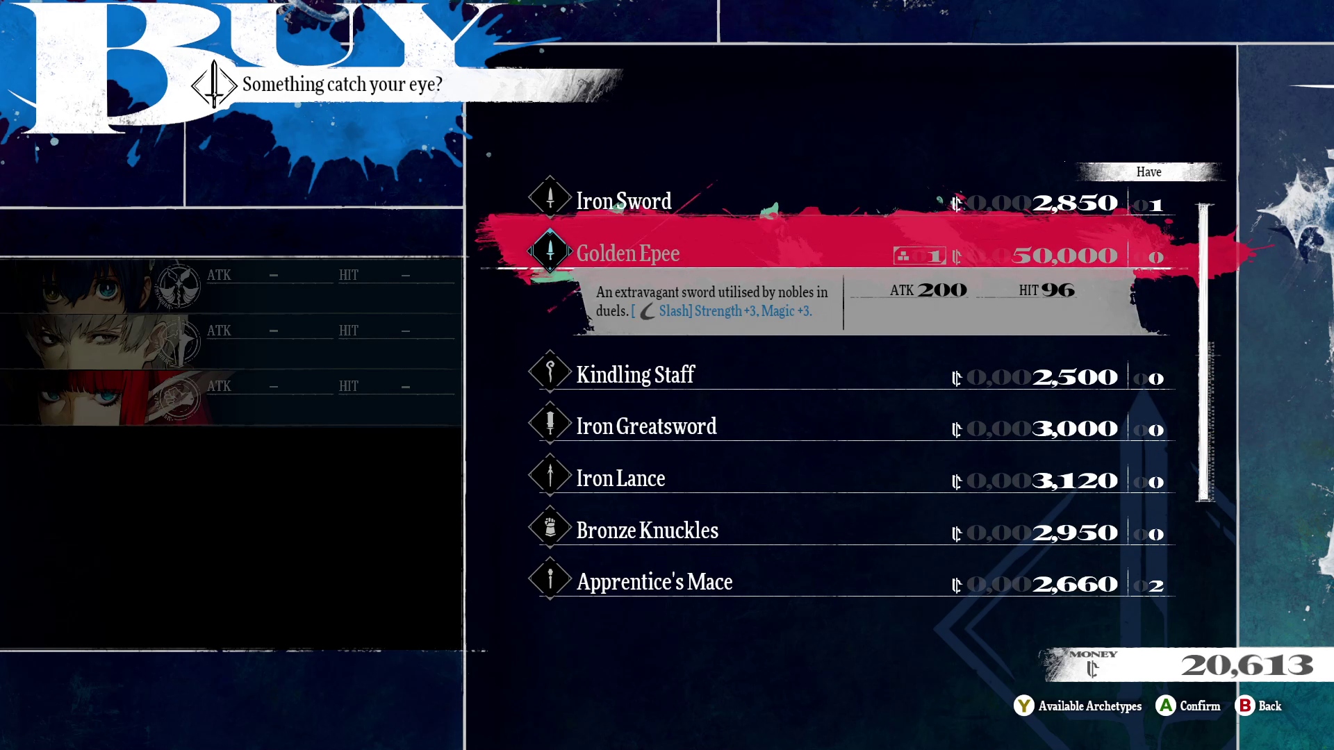 Metaphor: ReFantazio - Best Archetype Weapons in Grand Trad & How to ...