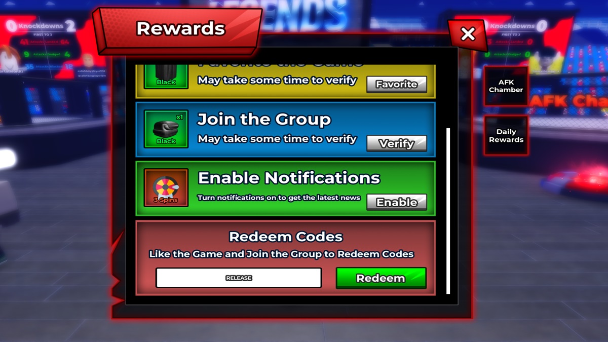 MMA Legends Codes (April 2025) - Twinfinite