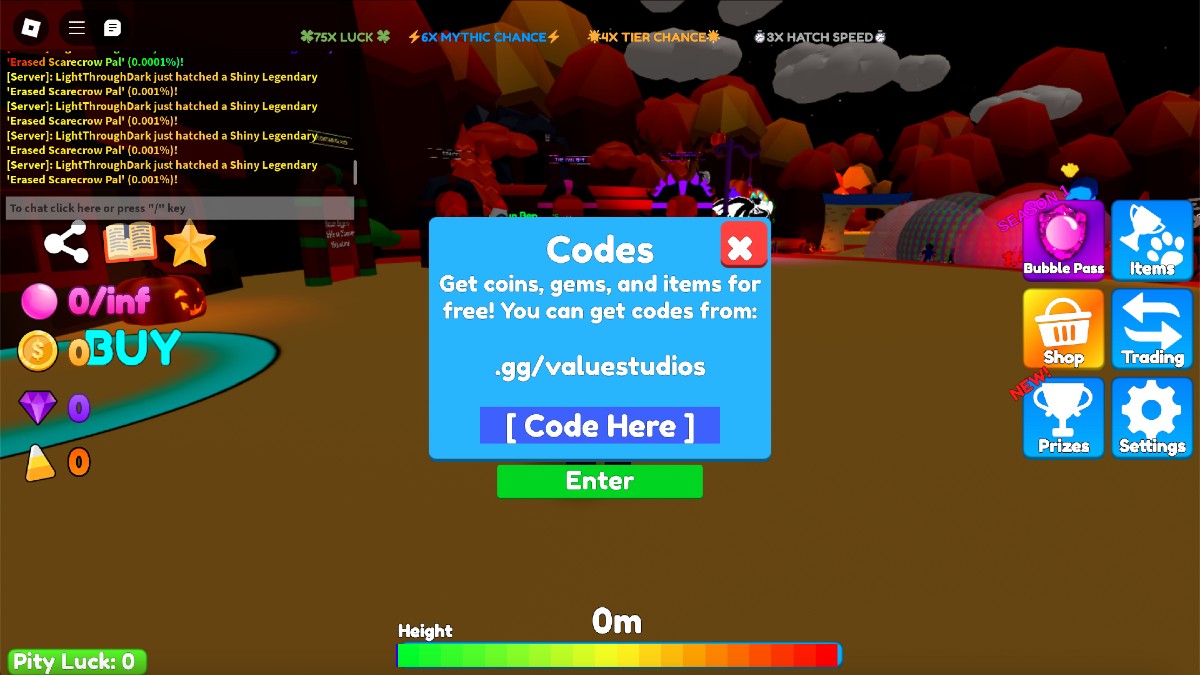Bubble Gum Champions Codes [100K EGG] (2024-11-06) - Twinfinite