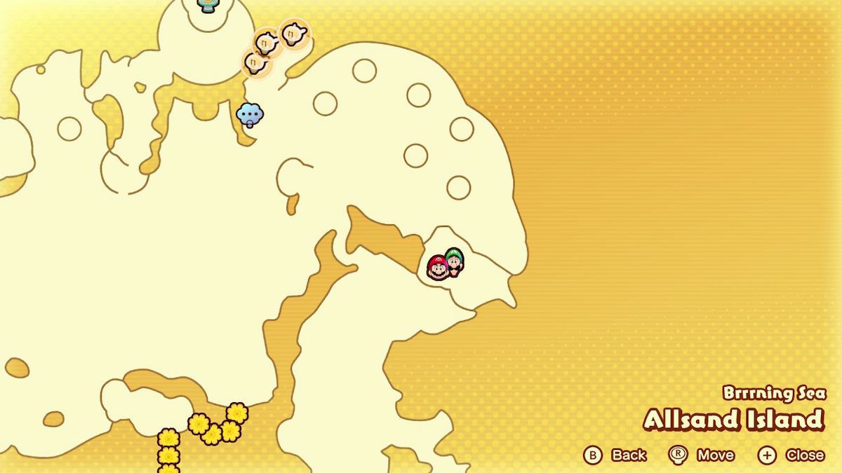 All Grampy Turnip Locations in Mario & Luigi: Brothership - Twinfinite