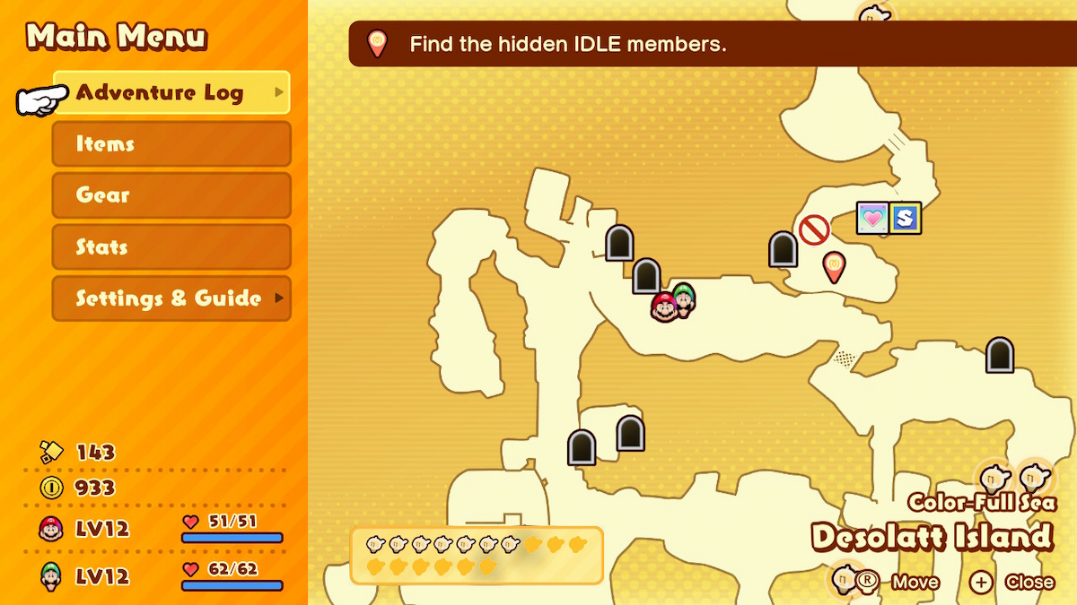 All Grampy Turnip Locations in Mario & Luigi: Brothership - Twinfinite