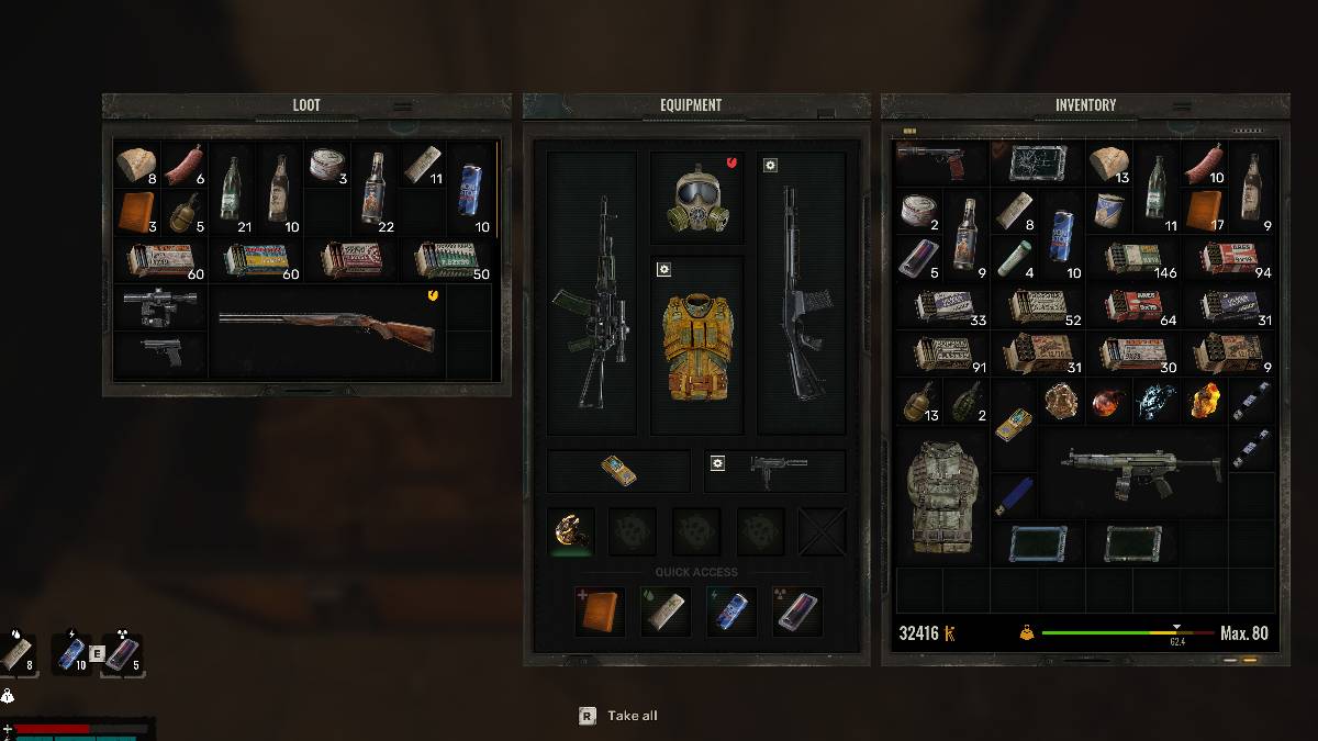 How to Store Items & All Personal Stash Locations in STALKER 2 - Twinfinite