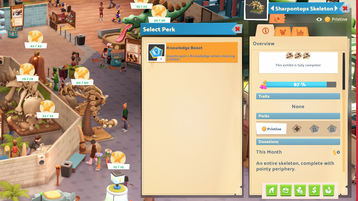 Best Exhibit Perks in Two Point Museum - Twinfinite