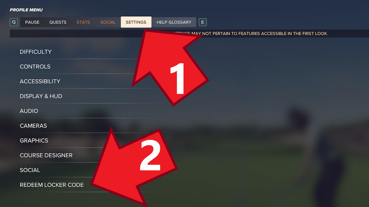 PGA TOUR 2K25 Locker Codes (April 2025) - Twinfinite