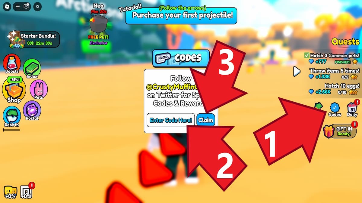 Feed The Giant Codes (February 2025) - Twinfinite