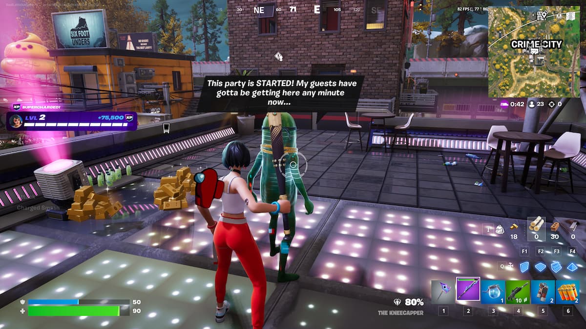 How to Help Big Dill with the Party in Fortnite - Twinfinite