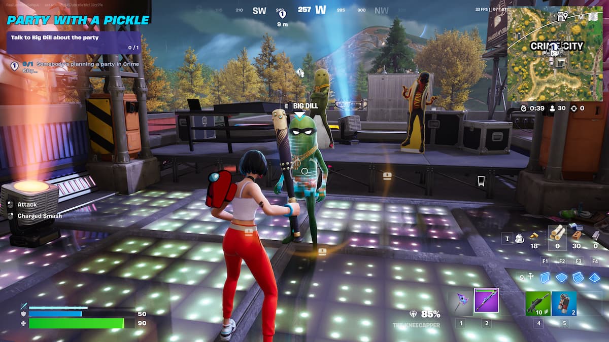 How to Help Big Dill with the Party in Fortnite - Twinfinite
