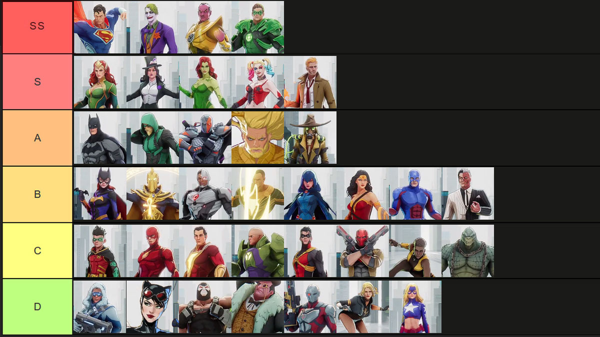 DC Dark Legion Tier List – Best Characters Ranked (March 2025) - Twinfinite