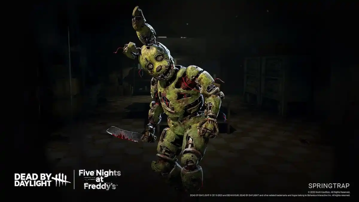 Best Springtrap Animatronic Perk Builds in Dead By Daylight - Twinfinite